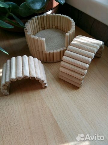 Мостик, ванночка купалка для хомяка