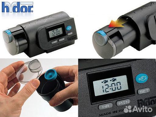 Кормушка Hydor Digital Feeder Mixo авто с дисплеем