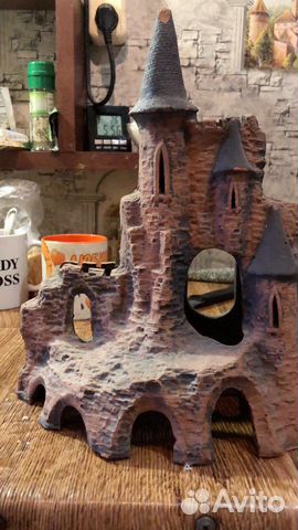 Замок для аквариума рыбок Обменяю или отдам