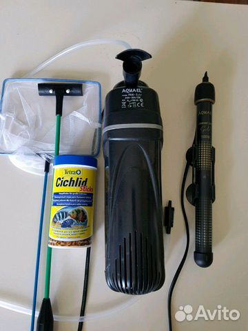 Aquael фильтр и нагреватель