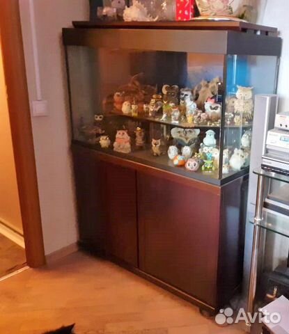 Аквариум Риф-250 на 230 л с подсветкой и тумбой