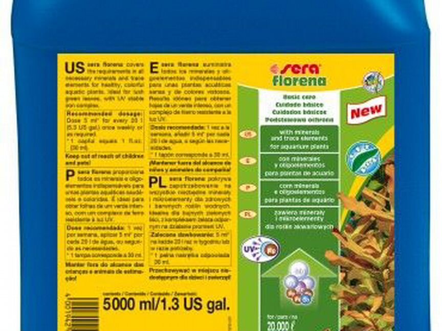 Удобрение для растений Sera Florena 5л