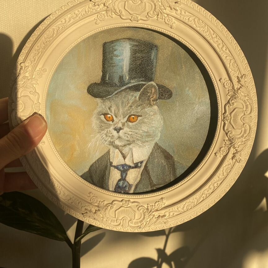 Чистокровный британец. Портрет маслом