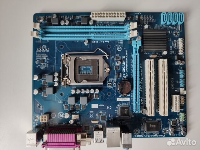 Материнская плата Gigabyte GA-H61M S2PV s1155 купить в Санкт-Петербурге ...
