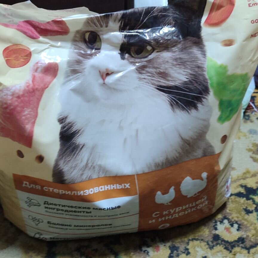 Сухой корм для кошек