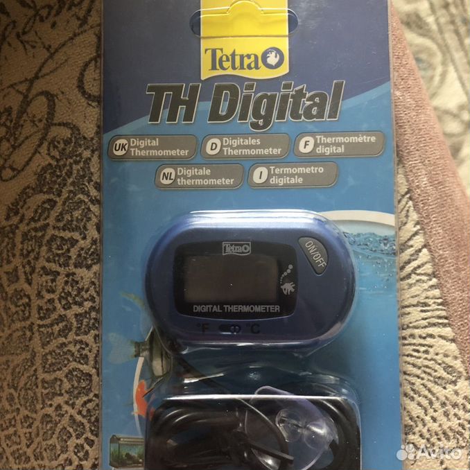 Цифровой термометр для аквариума