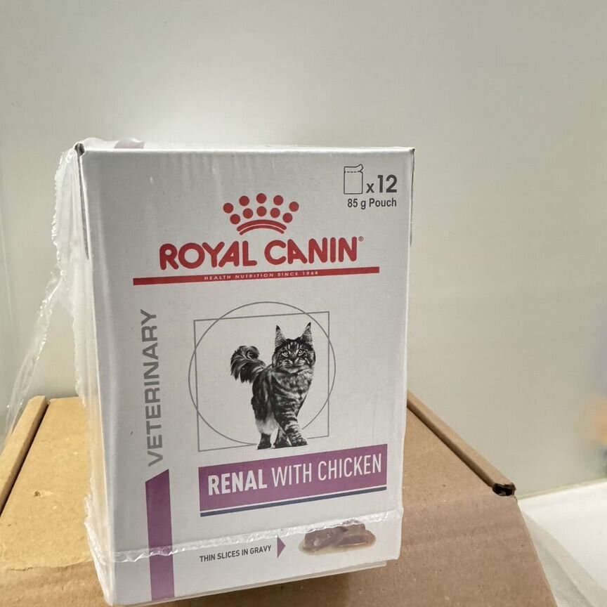Жидкий корм для кошек royal canin с курицой
