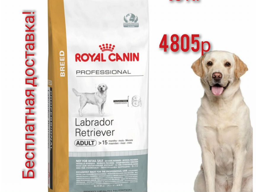 Роял Канин Labrador Retriver Adult Royal Canin