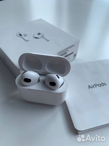 Apple Airpods 3 оригинал идеал купить в Краснодаре | Электроника | Авито
