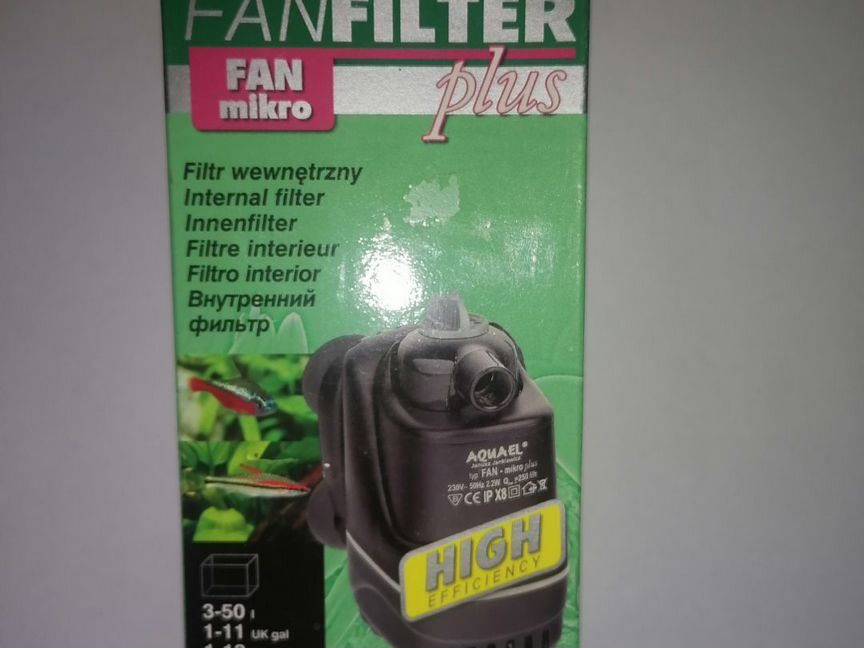 Аквариумный фильтр акваэль фан микро плюс