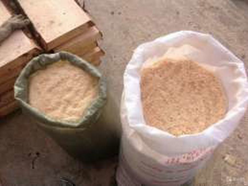 Буковые опилки, мелкие