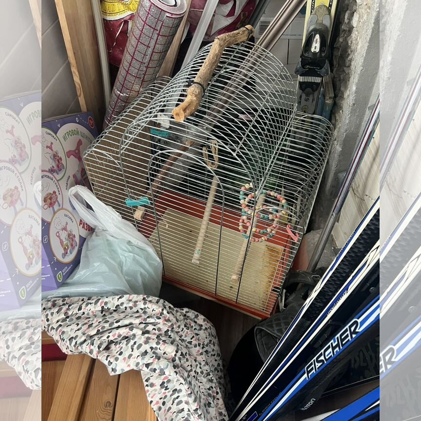 Клетка для попугая корелла