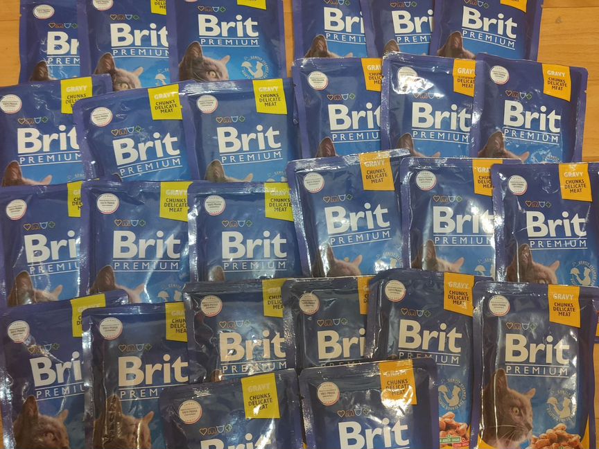 Влажный корм для кошек Brit