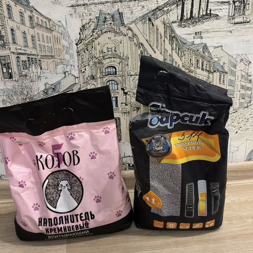 Кошачий наполнитель