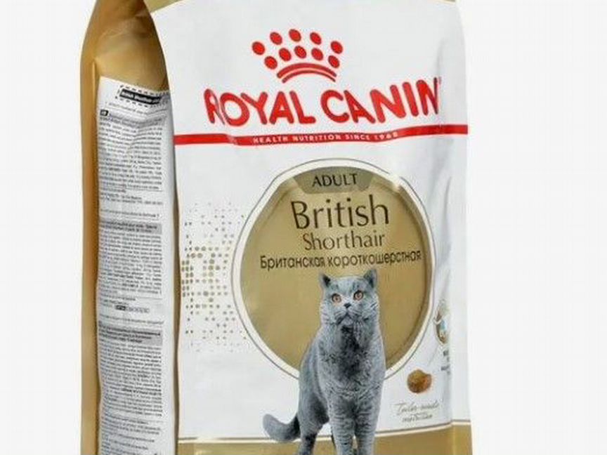 Роял Канин british shorthair (бритиш шортхэйр) 4кг