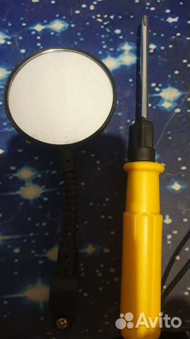 Зеркало с креплением на руль, Б/у купить в Кургане | Авито