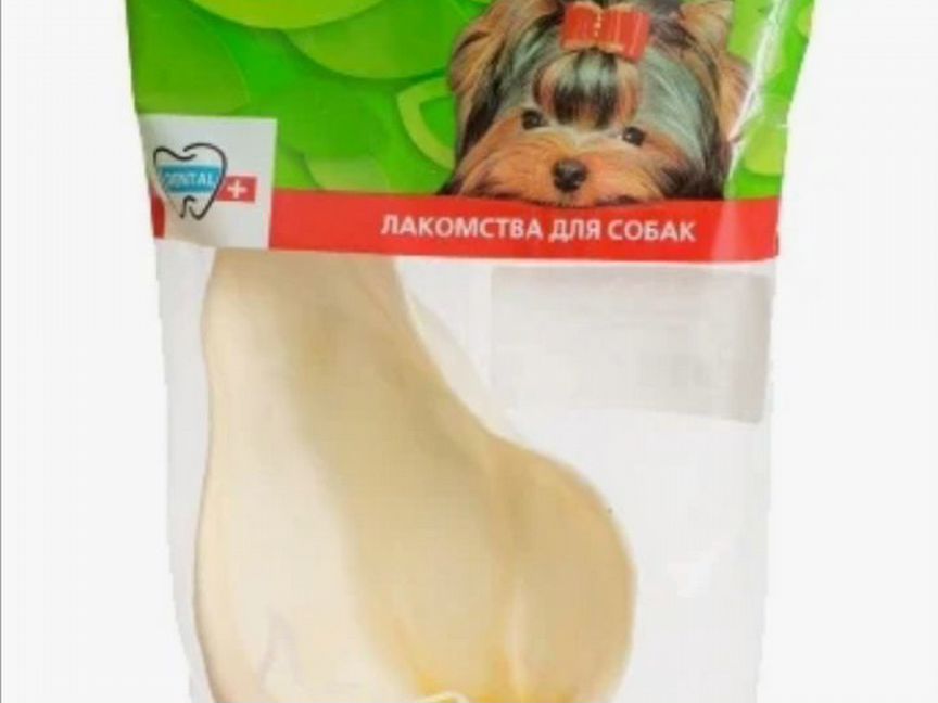 Лакомство Titbit Ухо телячье большое