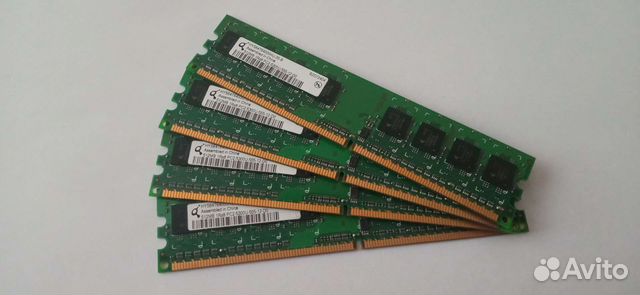Оперативная память Ddr2 512 Мб 8шт купить в Кинеле Электроника Авито