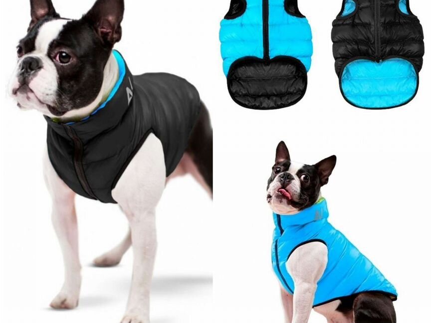 Двусторонняя куртка для собак AiryVest (M-45см)