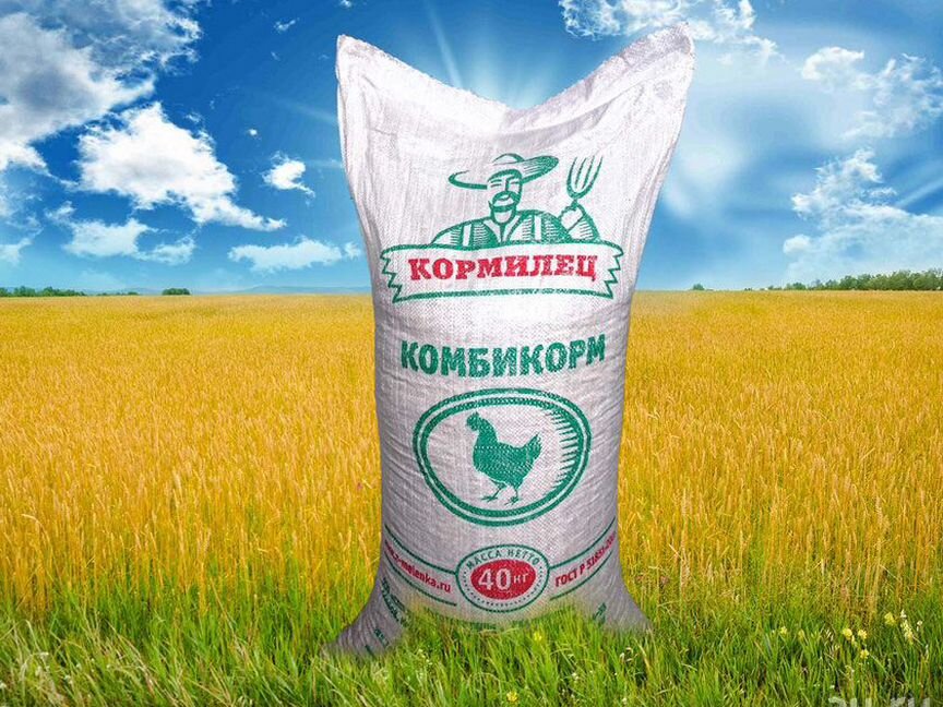 Комбикорм "Кормилец" для кур