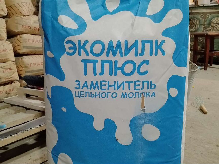 Сухое молоко для телят