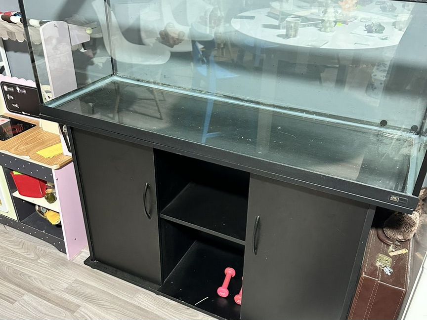 Аквариум с тумбой juwel черный