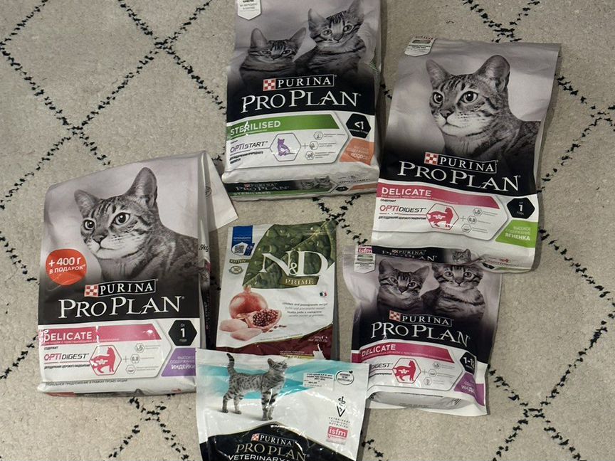 Корм для кошек proplan в добрые руки