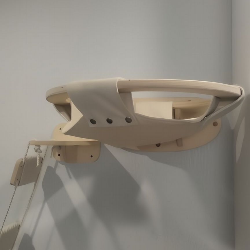 Гамак для кошек настенный и лестница