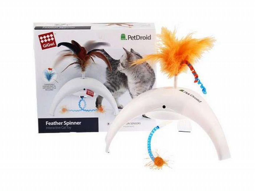 Pet Droid Feather Spinner игрушка для кошек