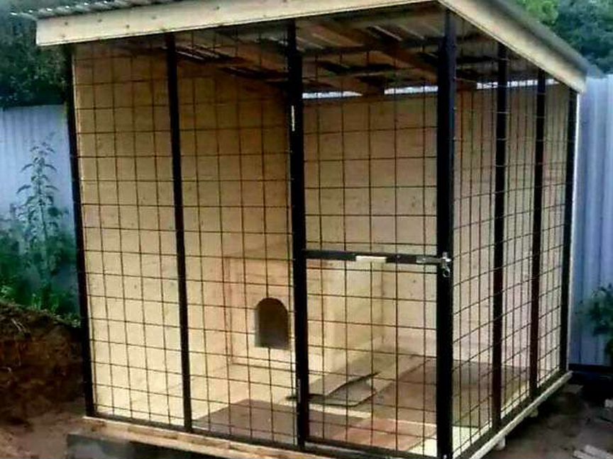 Вольер для собаки уличный