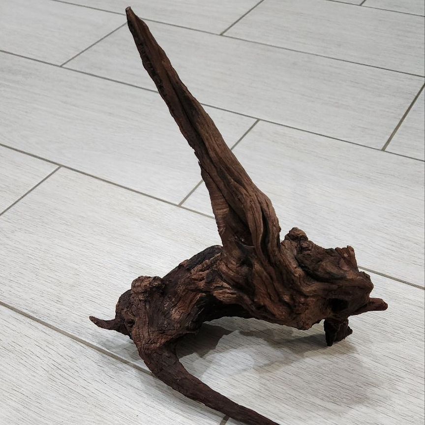Коряга для аквариума декор натуральная премиум