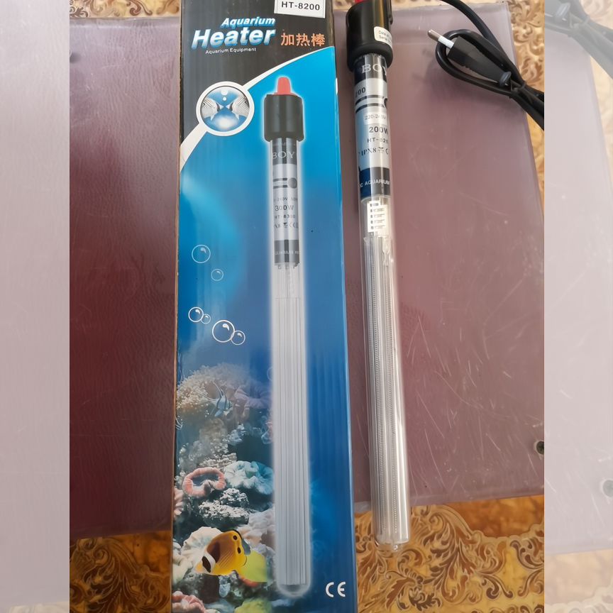 Нагреватель для аквариума 200w HT-8200