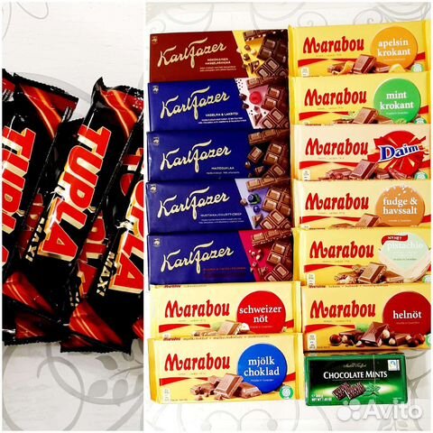 Шоколад / Marabou / Fazer / Tupla Финский купить в Санкт-Петербурге ...