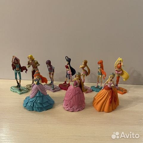 Winx фигурки Винкс из журналов киндер купить в Калуге | Хобби и отдых ...