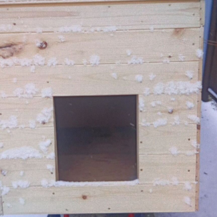 Будка для собаки утепленная