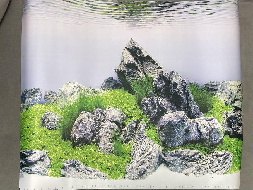 Задний фон для аквариума двухсторонний