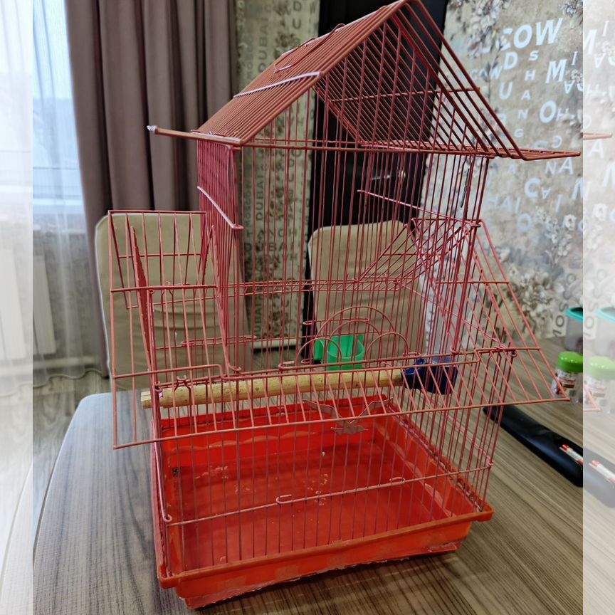 Клетка для попугая, хомячка