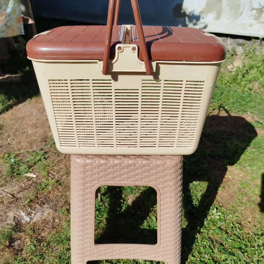 Переноска для кошек пластиковая