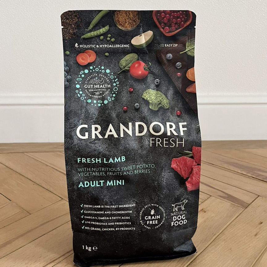 Корм для собак grandorf 1 кг