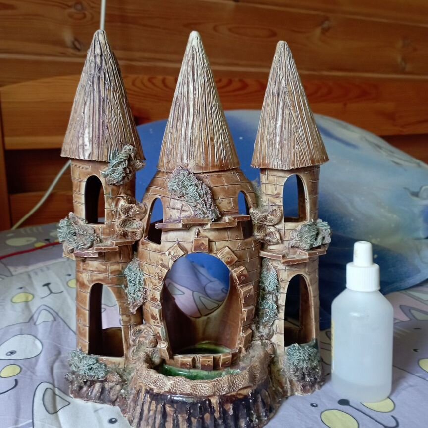 Замок керамический в аквариум