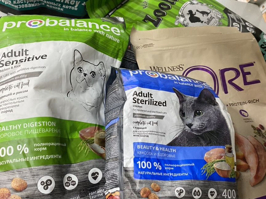 Корм для кошек