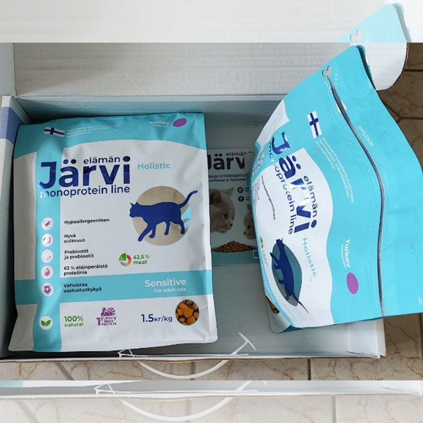 Корм для кошек Ярви/Jarvi
