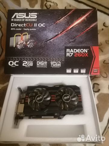 Видеокарта amd radeon R7 260x купить в Орле | Электроника | Авито