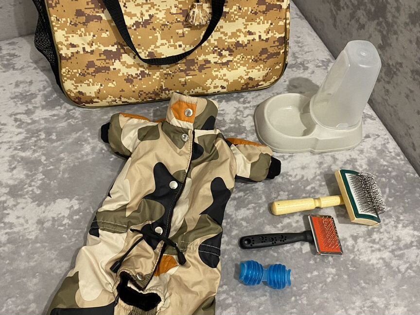 Комбинезон зимний для собаки и другое