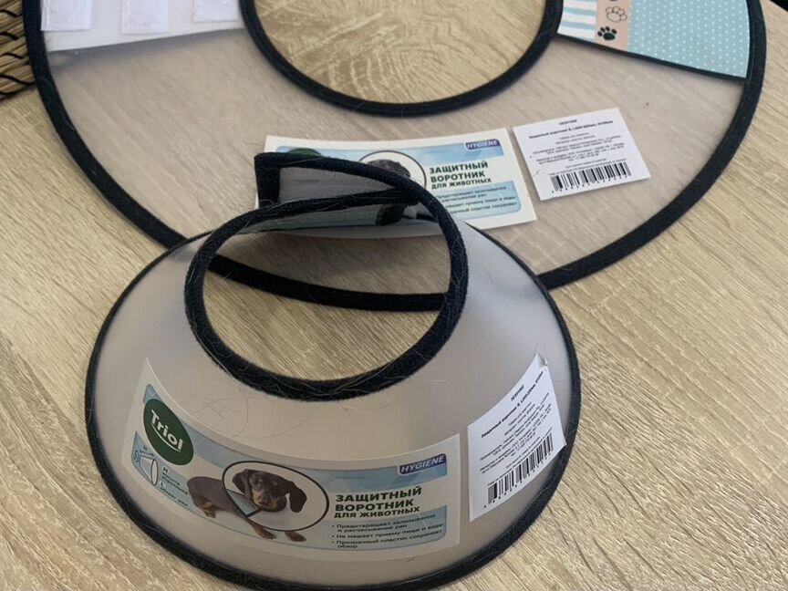 Защитный воротник, памперсы для мелких животных
