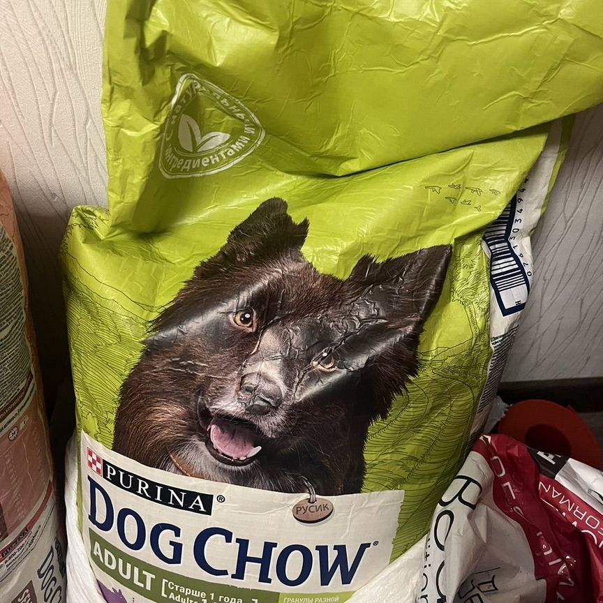 Корм для собак dog chow