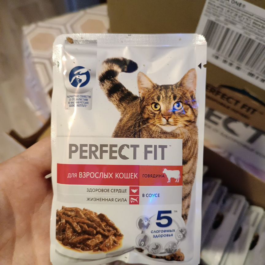 Корм для кошек влажный Perfect fit