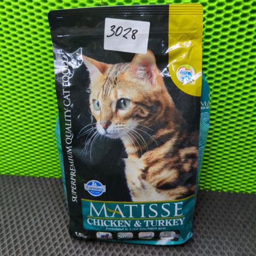 Корм для кошек Matisse Курица Индейка 1,5кг