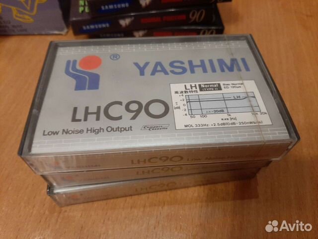 Аудиокассета Yashimi LHC 90 japan купить в Ставрополе | Электроника | Авито