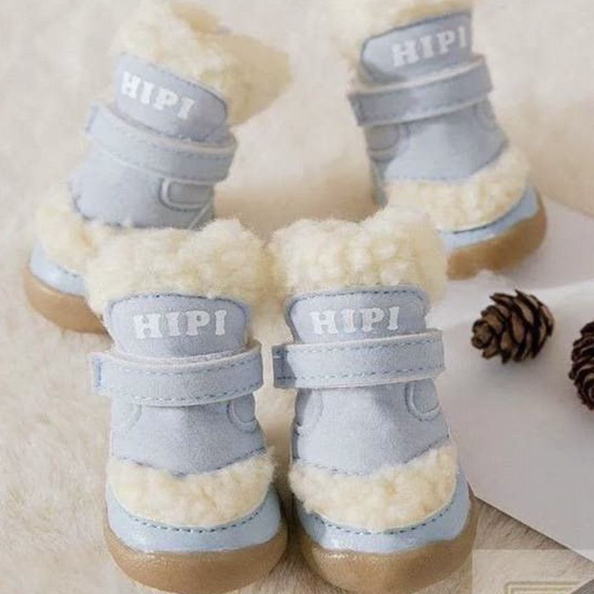 Ботинки зимние для собак